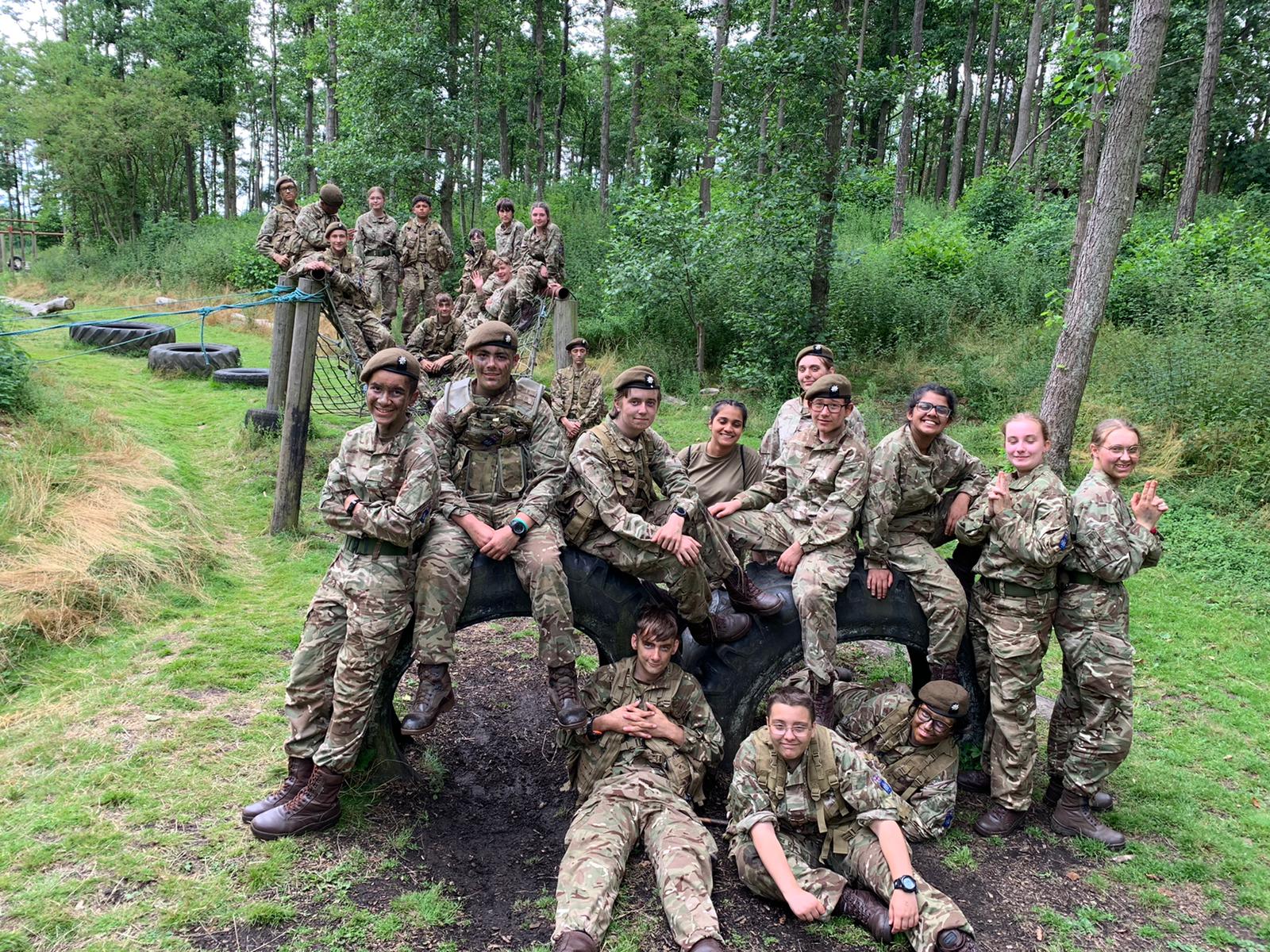 Combined Cadet Force CCF Sir Christopher Hatton Academy