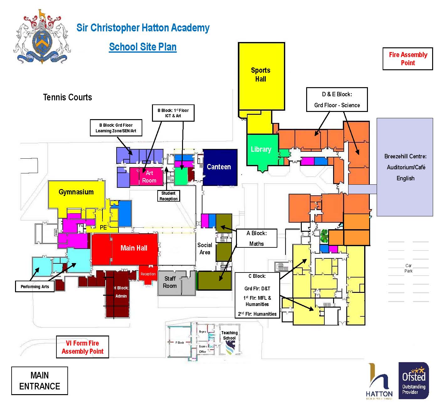 Contact Us - Sir Christopher Hatton Academy